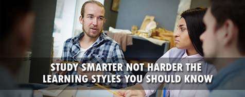 Study Smarter Not Harder The Learning Styles You Should Know