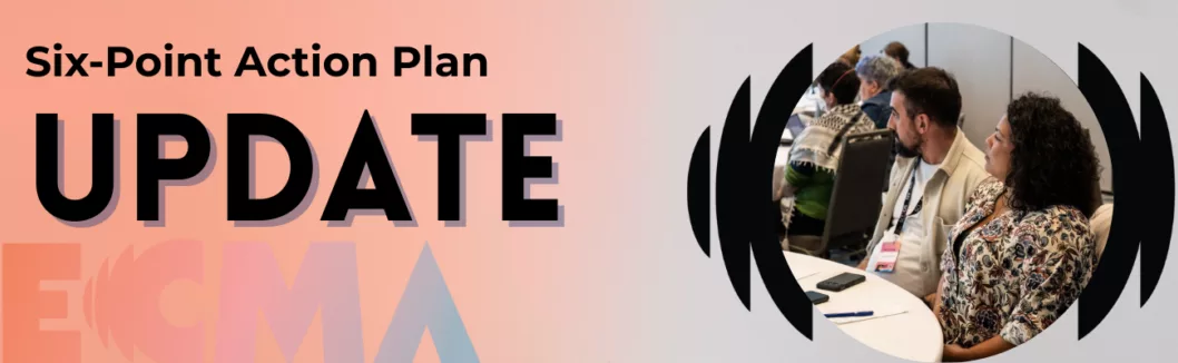 Six-Point Action Plan Update - East Coast Music Association