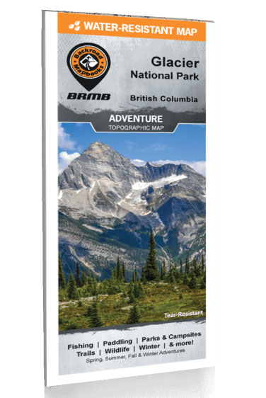 Glacier National Park Adventure Topographic Map