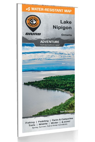 Lake Nipigon Adventure Topographic Map
