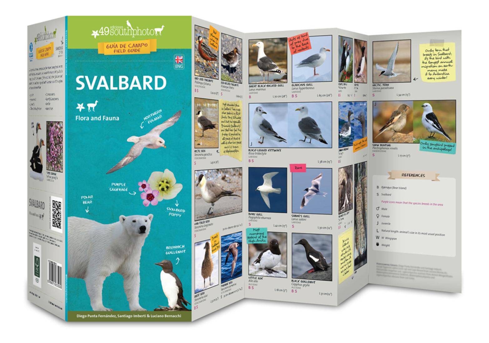 Svalbard Flora & Fauna Field Guide by 49southphoto