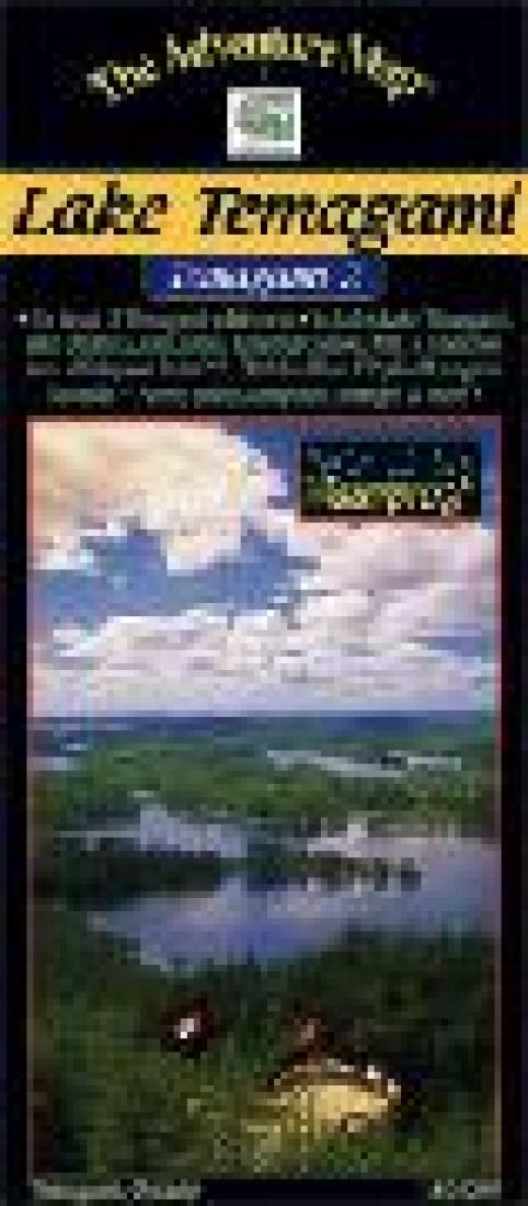 Temagami #2 - Lake Temagami area map by Chrismar Mapping Services, Inc