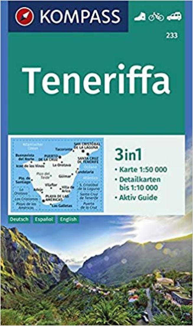 Tenerife : Hiking Map by