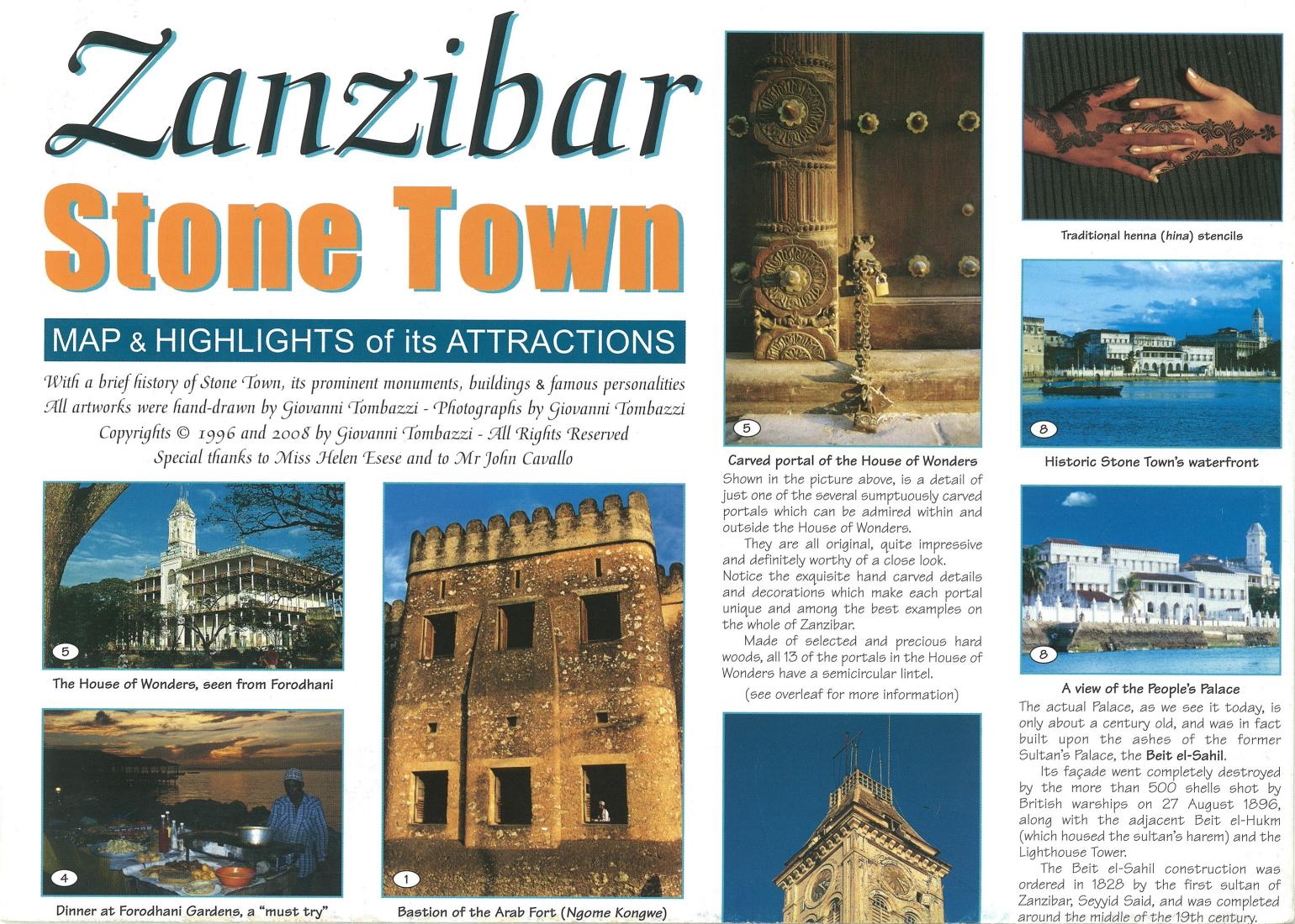 Zanzibar, Stone Town, Tanzania by GT Maps
