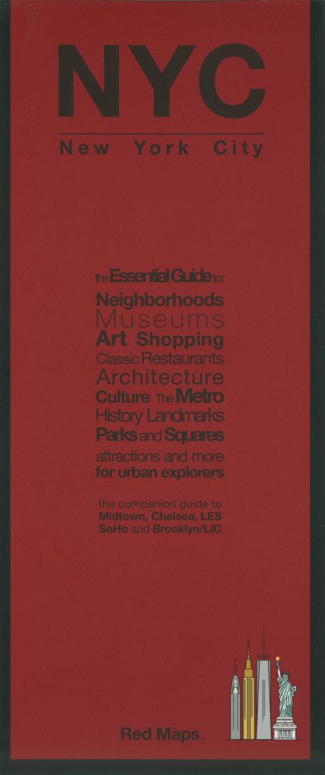 New York City, New York by Red Maps