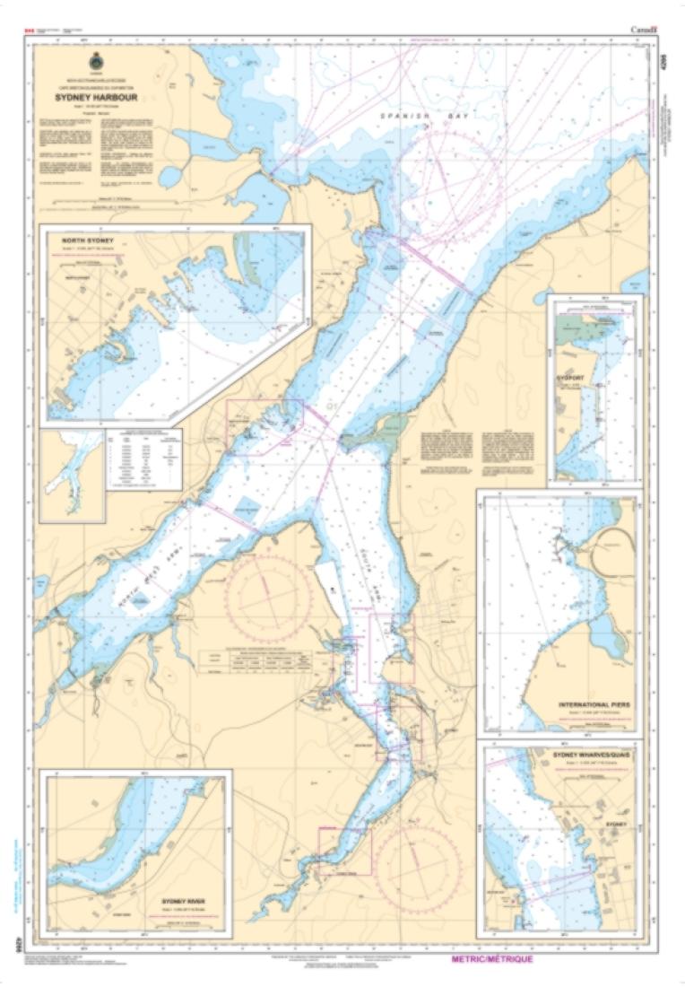 SYDNEY HARBOUR (4266) by Canadian Hydrographic Service