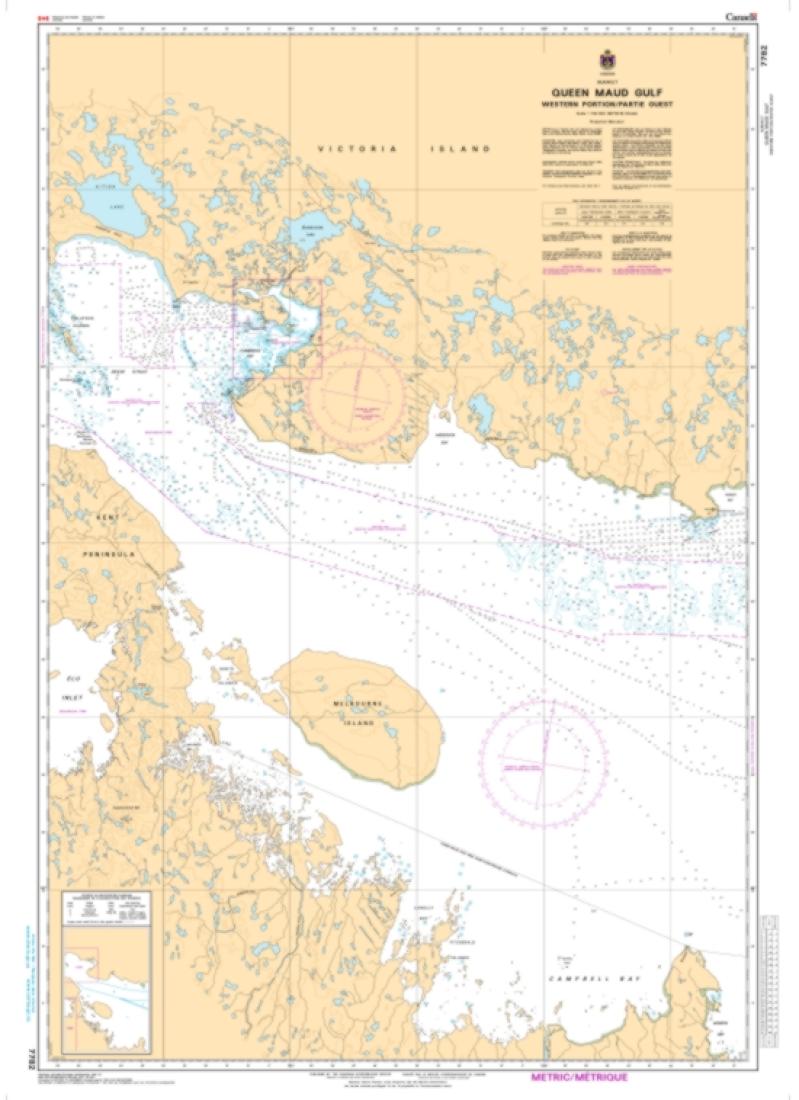 QUEEN MAUD GULF WESTERN PORTION/PARTIE OUEST (7782) by Canadian ...