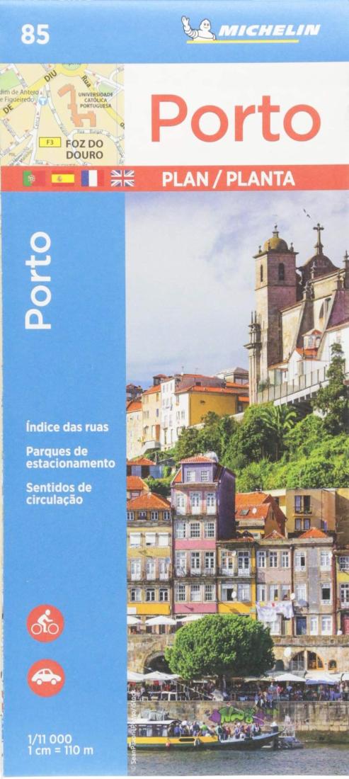 Porto City Map by Michelin