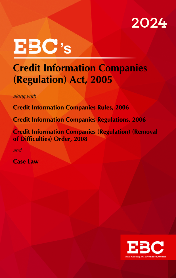 Credit Information Companies (Regulation) Act, 2005 Bare Act (Print/eBook)