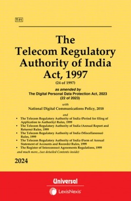 Telecom Regulatory Authority of India Act, 1997 alongwith Allied Rules ...