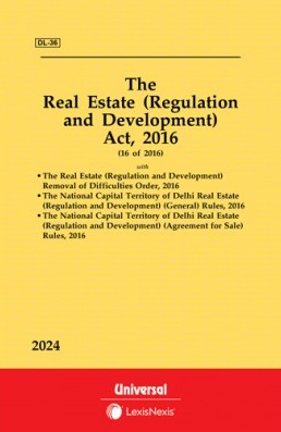 Real Estate (Regulation and Development) Act, 2016 with allied Order ...