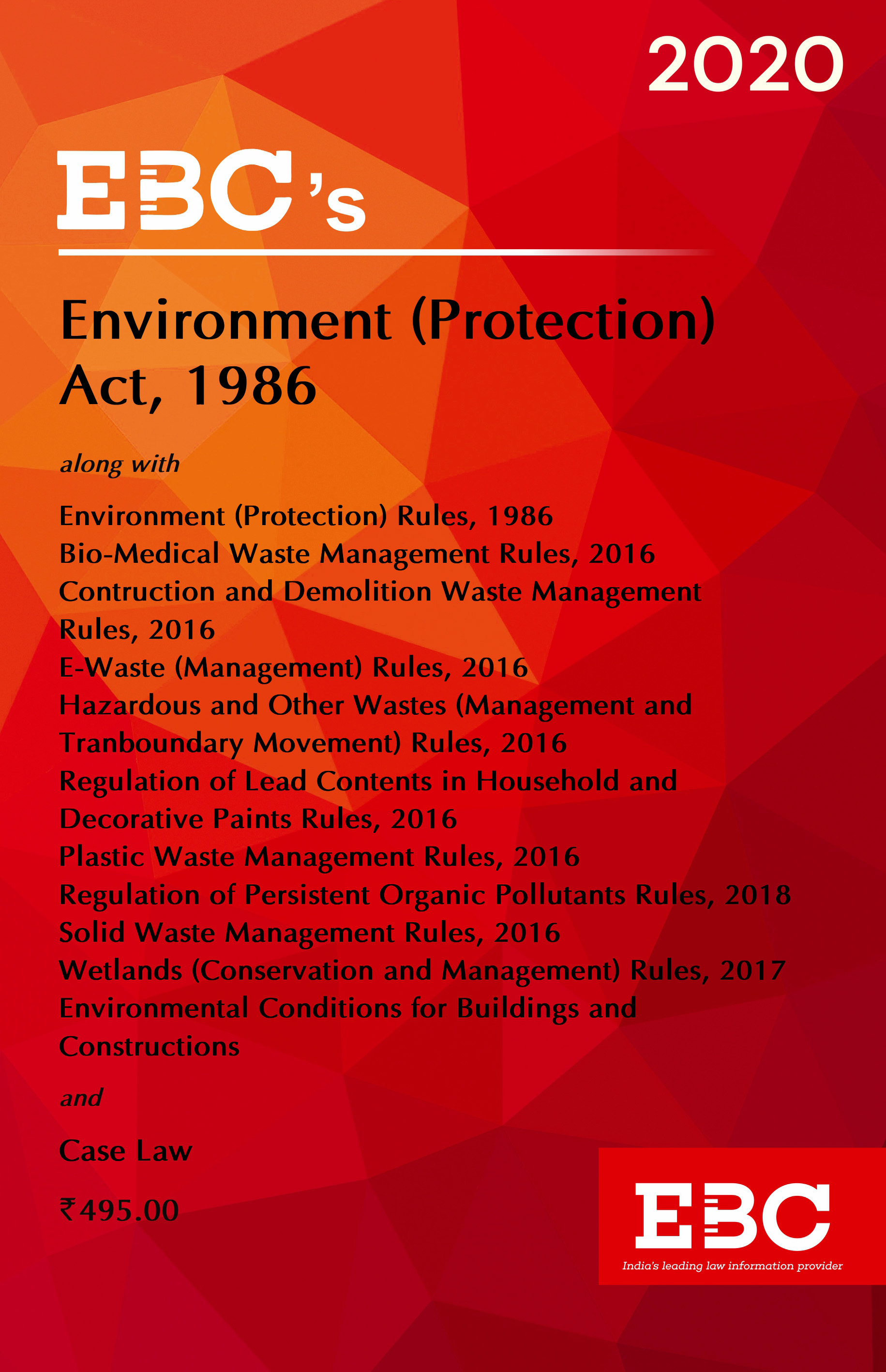 Environment (Protection) Act, 1986 - EBC Webstore