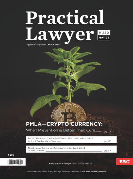 Practical Lawyer - PMLA - CRYPTO CURRENCY: When Prevention is Better ...
