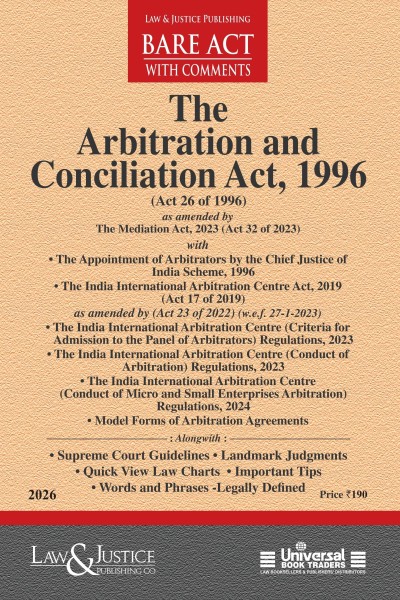Arbitration and Conciliation Act, 1996 (as amended by Act 32 of 2023 ...