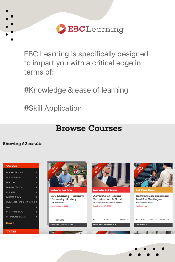 EBC LearningLaw Courses Online - EBC Webstore