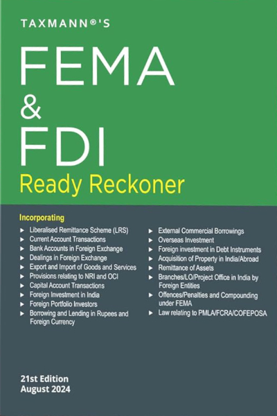 FEMA & FDI Ready Reckoner