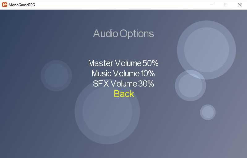 Audio | MonoGame Role-Playing Game Development Succinctly | Syncfusion®