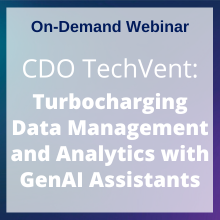 CDO TechVent: Turbocharging Data Management & Analytics with GenAI Assistants - Eckerson Group ...