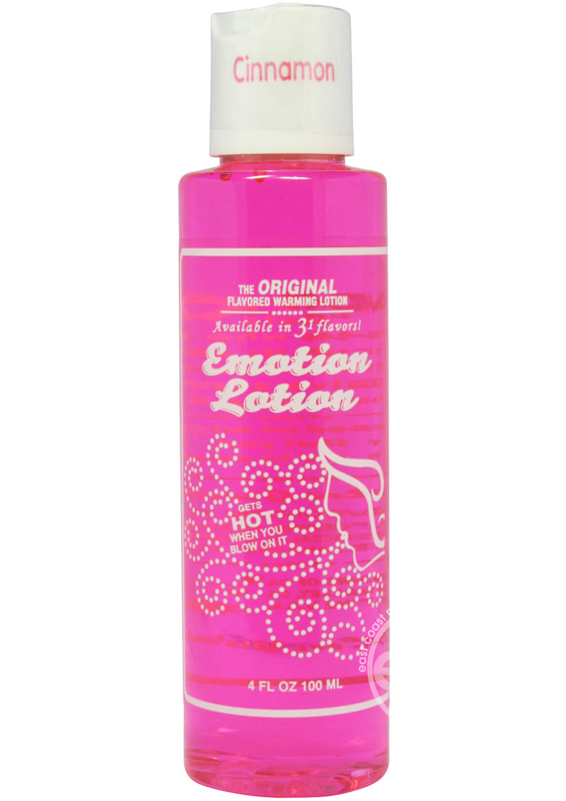 Emotion Lotion Cinnamon Flavored Warming Massage Lotion Oil Lube ...