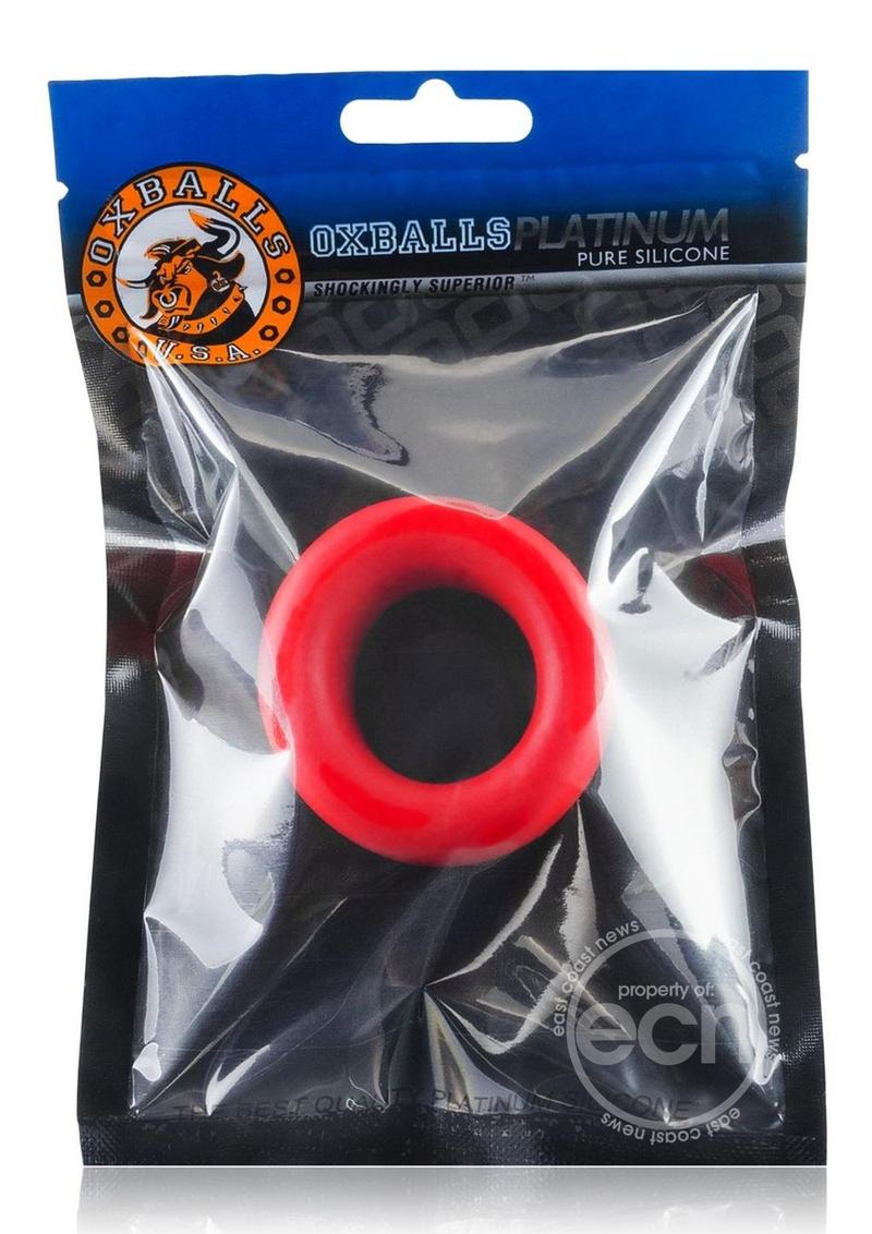 Oxballs Atomic Jock Balls-T Silicone Ball Stretcher - Red 840215100986 ...