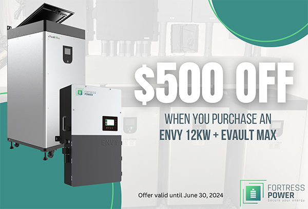 Fortress Power - Lithium Iron Batteries