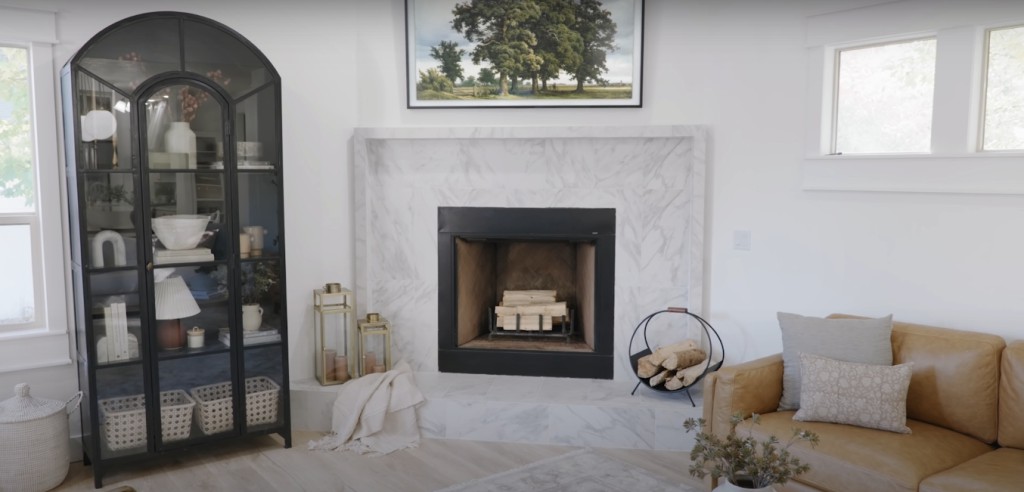 Star Fireplace Remodel