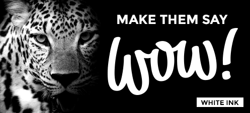 Making an impact with White Ink Printing | Econoprint