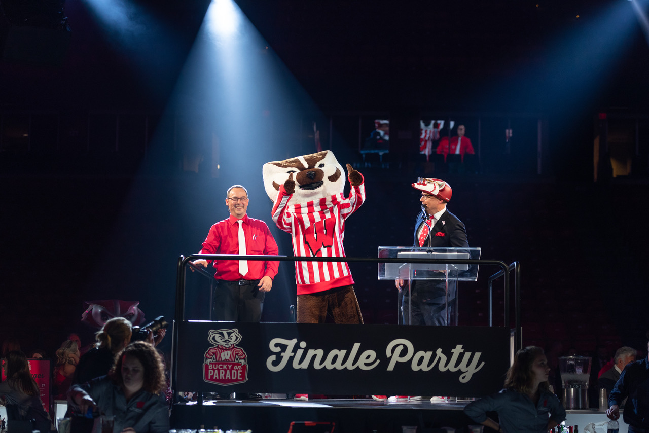 Bucky on Parade Finale Party | Branded Event Signage