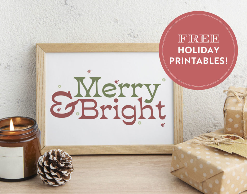 FREE HOLIDAY PRINTABLES | Econoprint