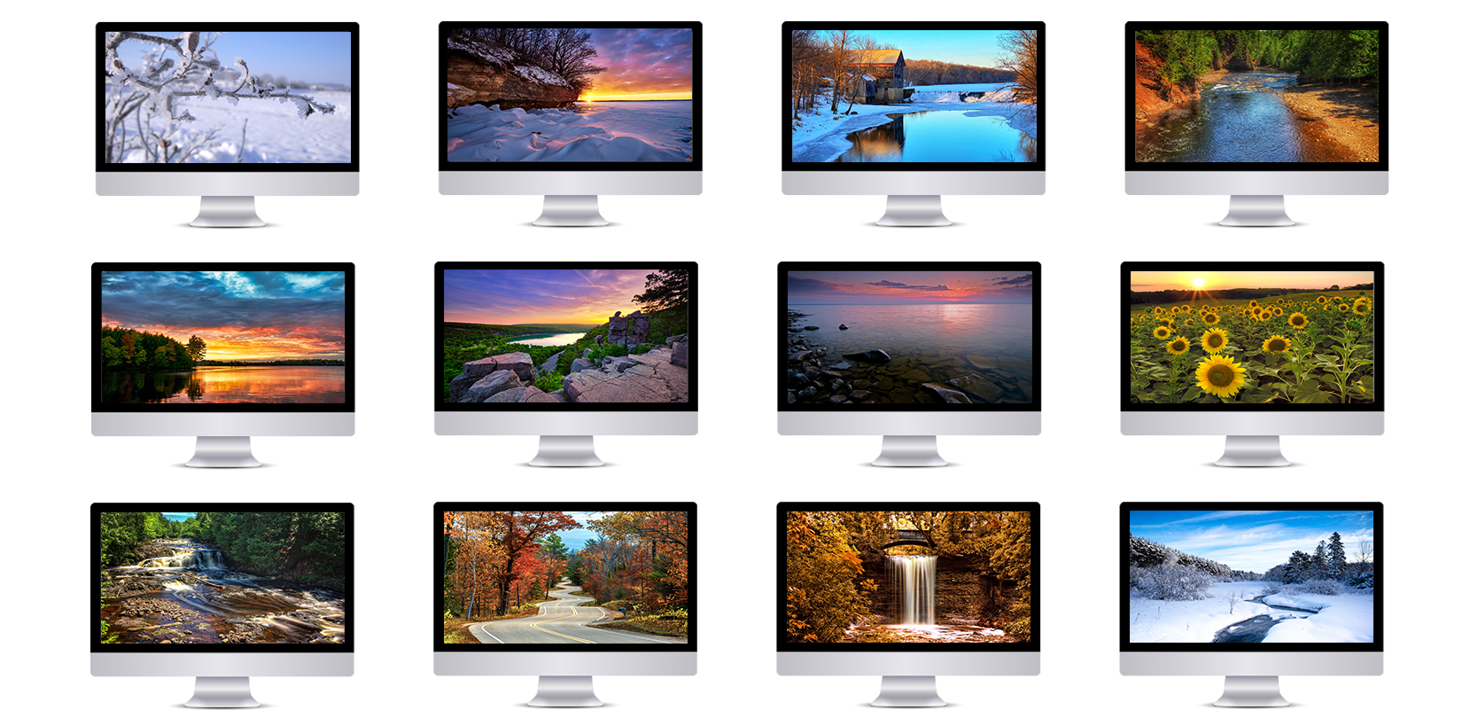 Wisconsin Wonders: Free 2025 Desktop Wallpapers & Printable Monthly ...