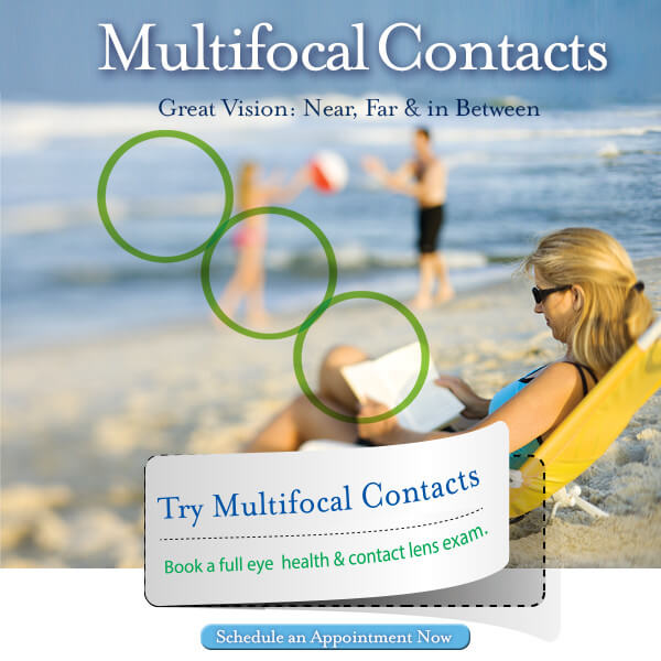 Wear Progressive Glasses? Try Multifocal Contact Lenses!