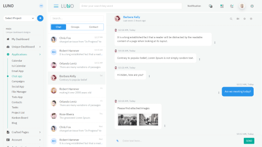 :: LUNO :: CRM APP