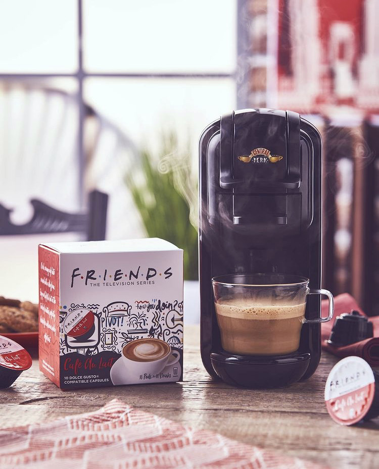 Original FRIENDS by Warner Bros™️ Duo 2 во 1 кафемат Nespresso+Dolce Gusto
