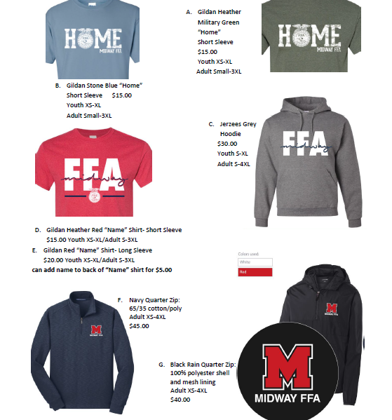 LivingTree - Midway FFA Apparel Sale campaign