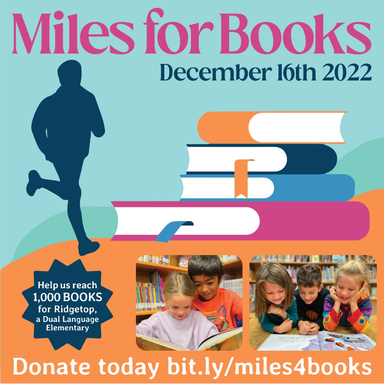 LivingTree Miles For BOOKS Campaign