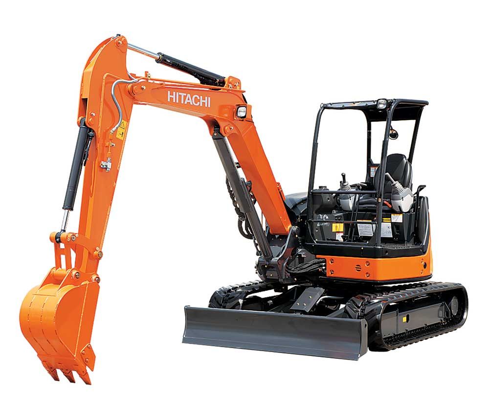 Hitachi’s Zaxis 50U-3 Keeps Its Tail Close to the Tracks :: Story ID ...