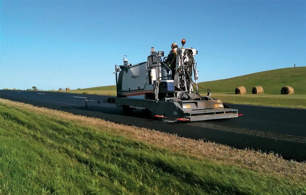 Improved Rumble Strip Cutter Cuts Deep :: Story ID: 16370 ...