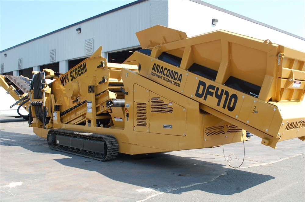 Anaconda Conveyors USA Introduces DF410 Portable Tracked Screener ...
