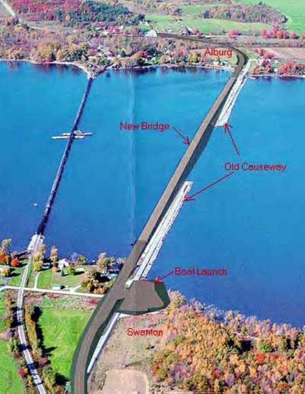 New Missisquoi Bay Bridge Construction Gets Under Way :: Story ID: 4638 ...