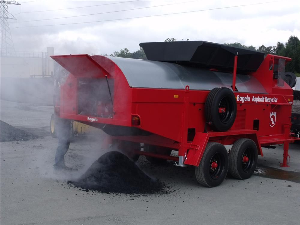 Arrow Equipment Fired Up About Bagela Asphalt Recycler :: Story ID ...
