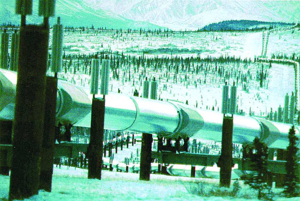Alaska Pipeline Cuts Through Last Frontier :: Story ID: 7409 ...