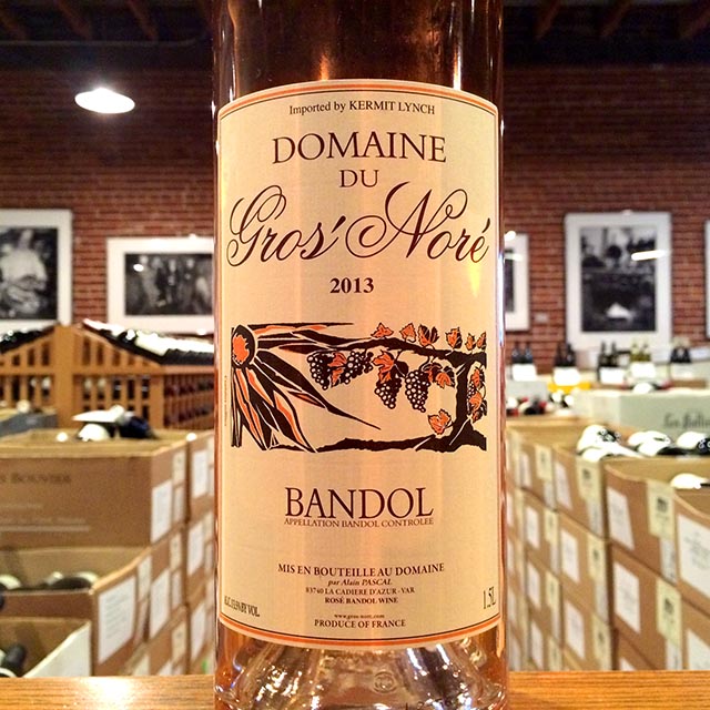 2013 Bandol Rosé MAGNUM Domaine du Gros â€˜NorÃ© - Kermit Lynch Wine Merchant