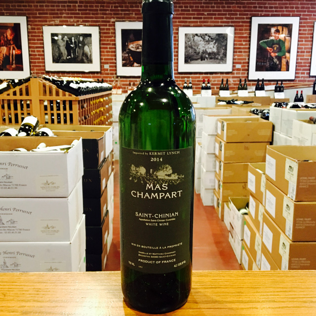 2014 Saint-Chinian Blanc Mas Champart - Kermit Lynch Wine Merchant