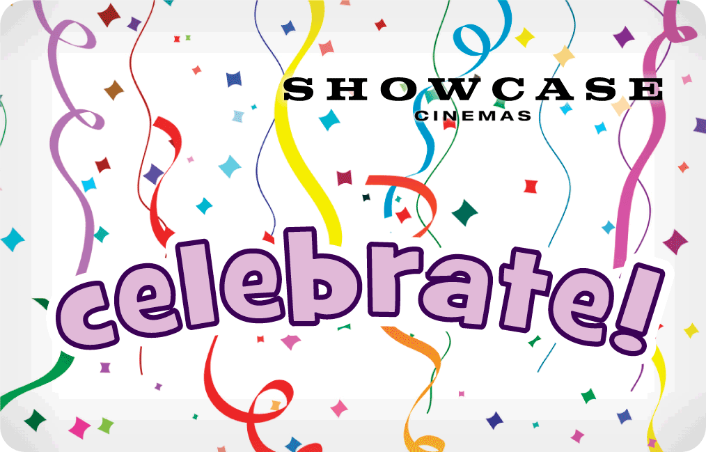 Showcase Cinemas Gift Cards - Send a Gift Card