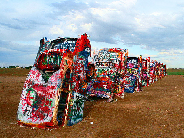 The story of Cadillac Ranch