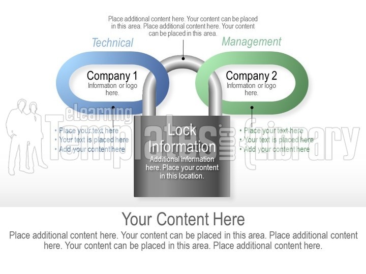 Chain Graphics Graphic for PowerPoint Presentation Templates