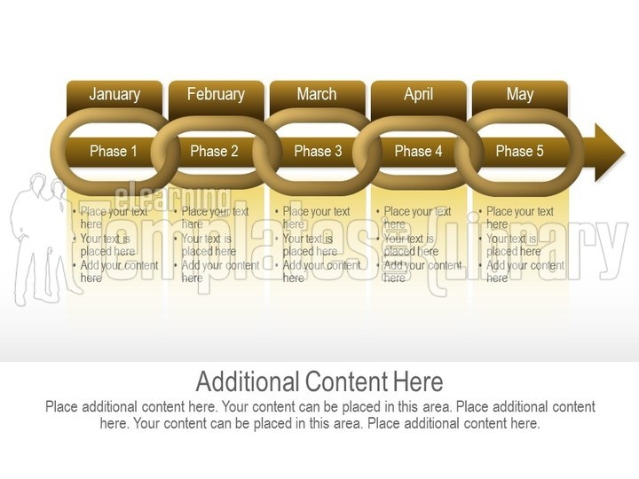 Chain Graphics Graphic for PowerPoint Presentation Templates