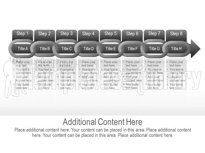 Chain Graphics Graphic for PowerPoint Presentation Templates