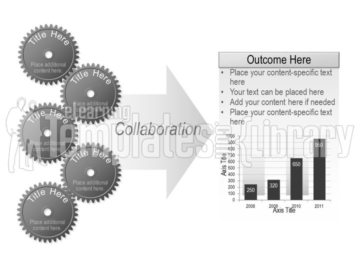 Gear Graphics Graphic for PowerPoint Presentation Templates