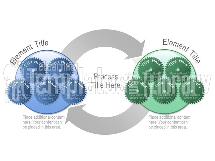 Gear Graphics Graphic for PowerPoint Presentation Templates